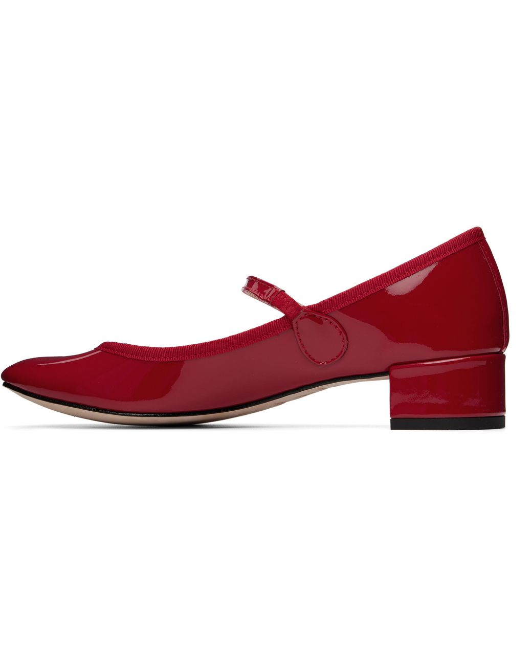Repetto Rose Mary Jane High Heels in Red | Lyst UK