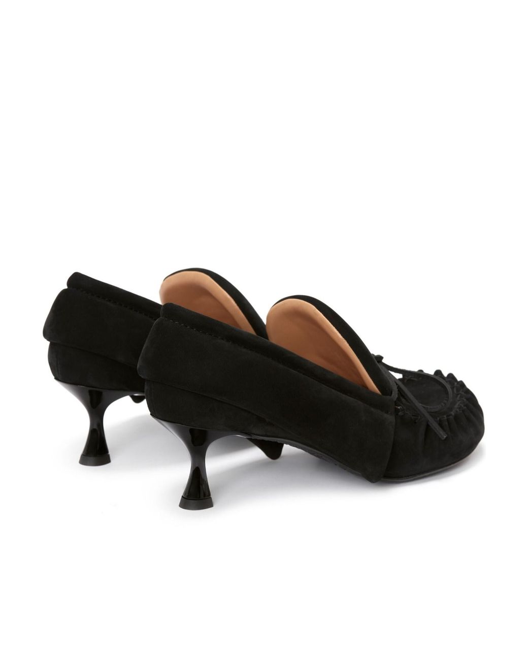 JW Anderson Bow Detail High Heels in Black | Lyst UK