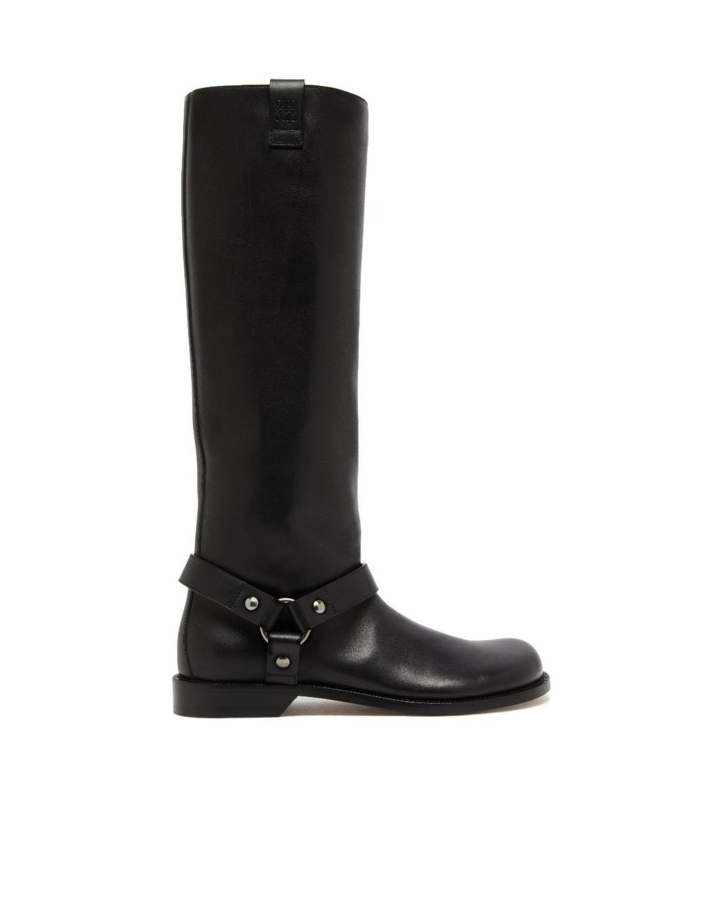 Loewe Campo Motorcycle Boots in Black | Lyst