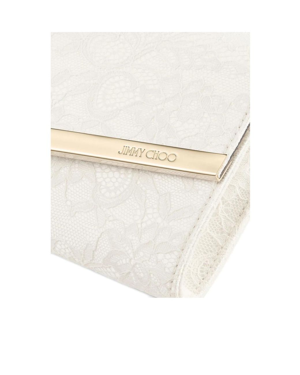 Jimmy Choo Flap-Over Shoulder Bag in Natural | Lyst
