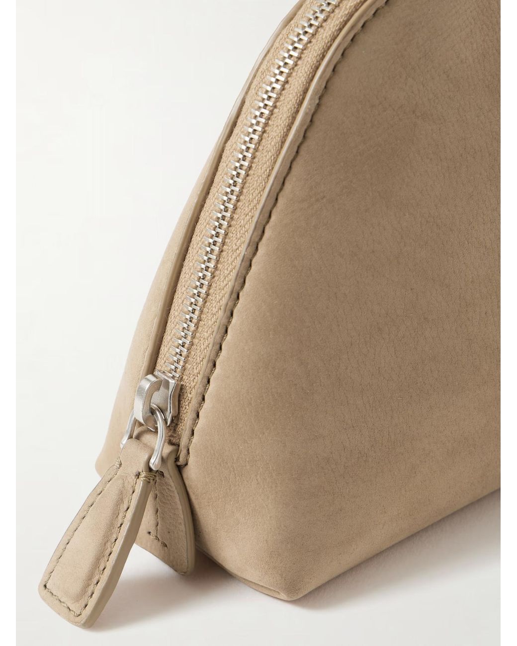 The Row Devon Mini Clutch in Natural | Lyst