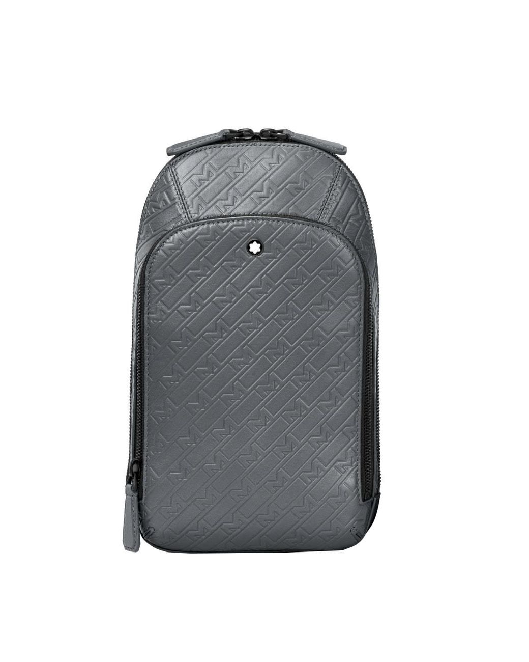 Montblanc Zipper Chest Pack in Gray for Men | Lyst