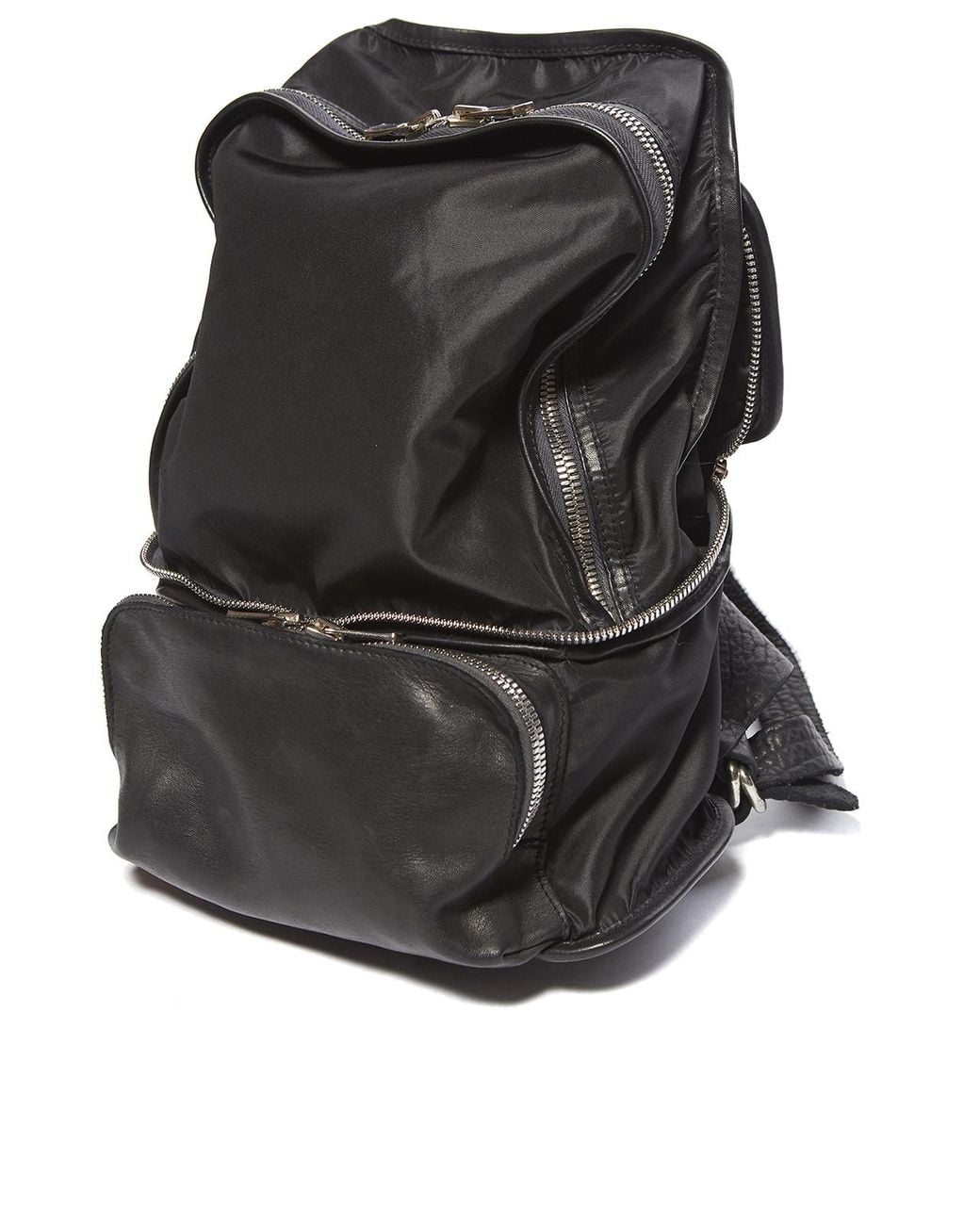 Guidi Zipper Waist Bag in Black for Men | Lyst
