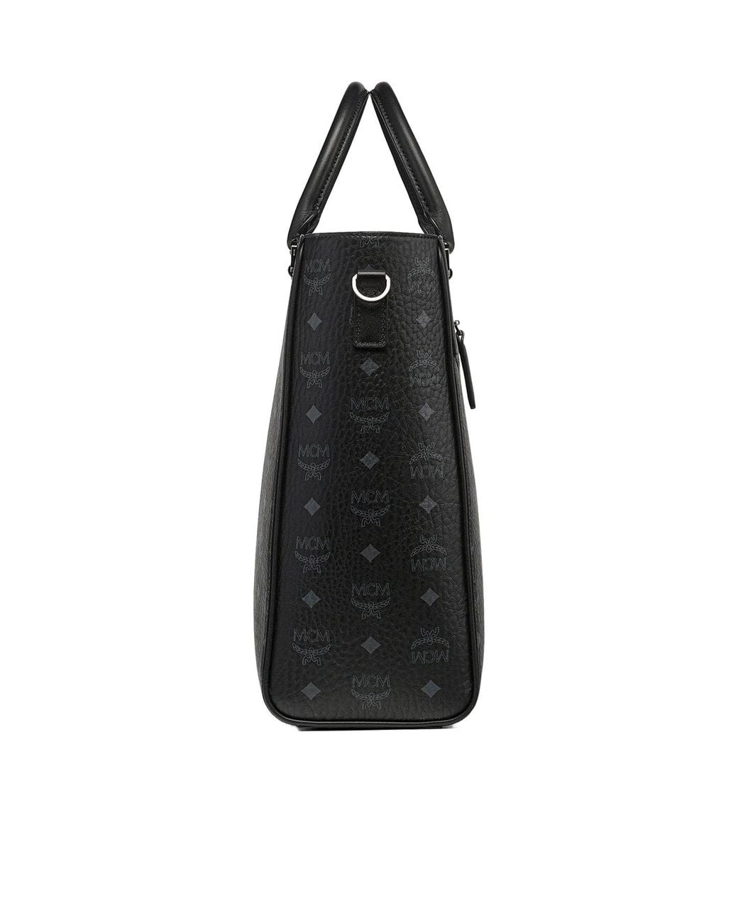 MCM Diamond E/W Tote in Black for Men | Lyst
