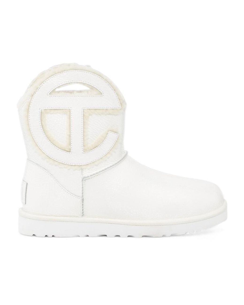 UGG X Telfar Logo Mini Boots in White for Men | Lyst