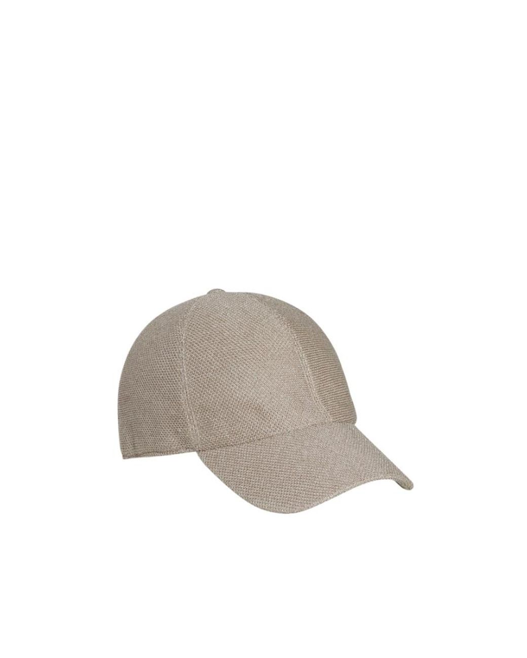 The Row Textured Baseball Cap in Gray | Lyst