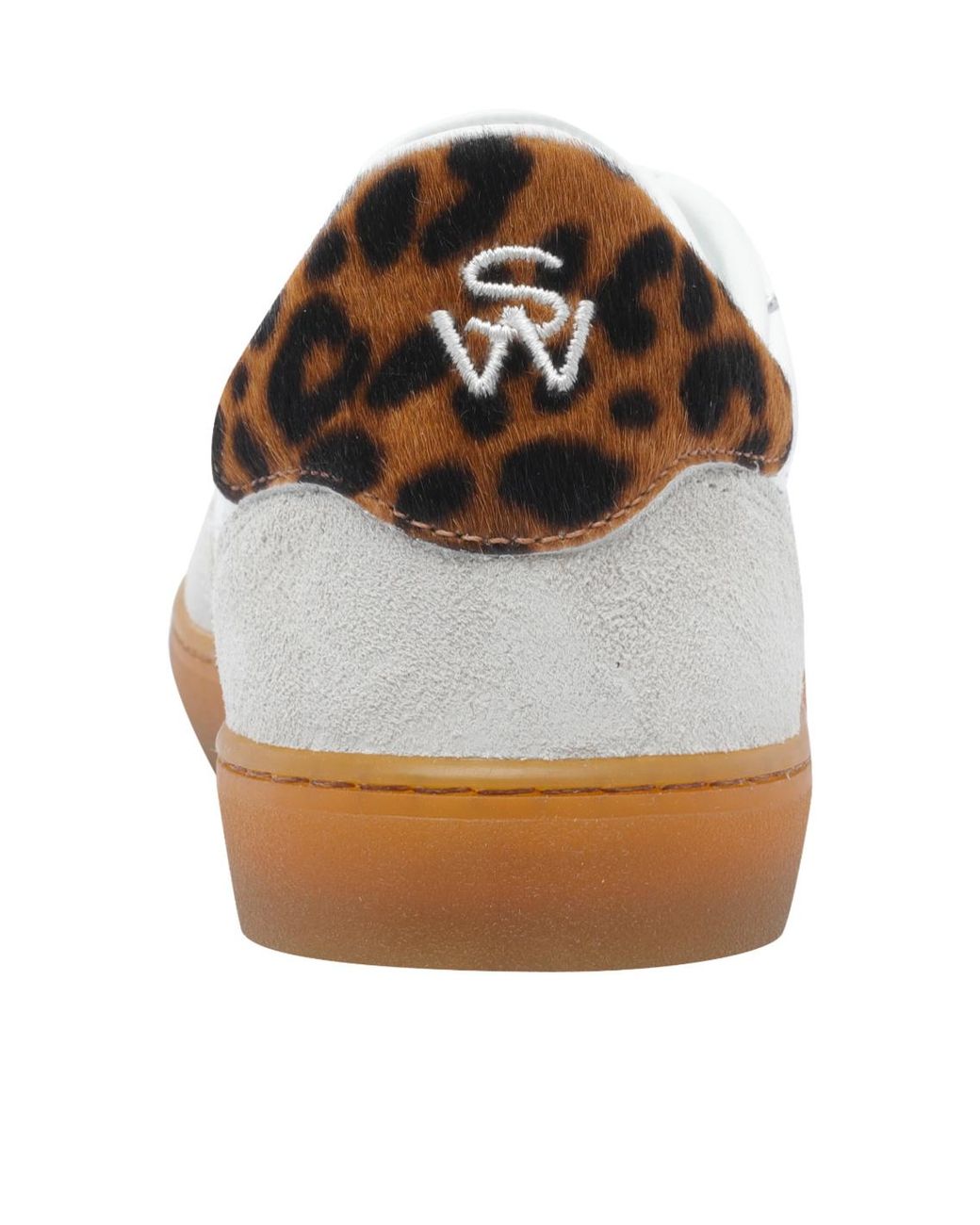 Stuart Weitzman Sw Runaround Sneaker in White | Lyst