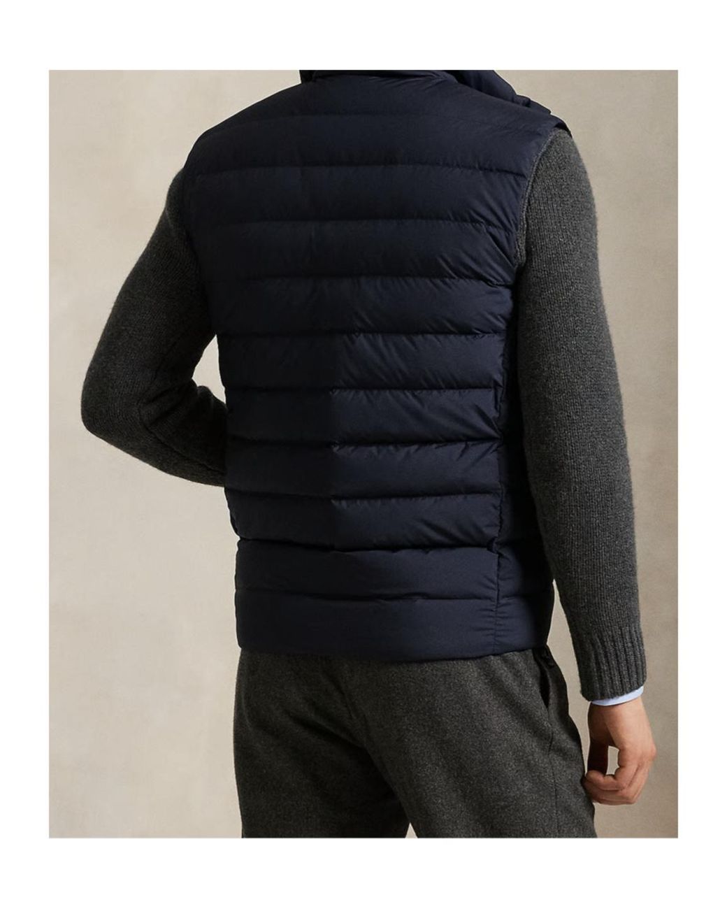 Polo Ralph Lauren The Colden Packable Down Vest in Blue for Men | Lyst