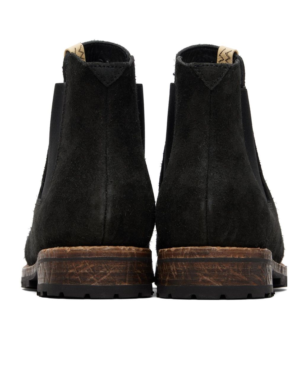 Visvim Gornergrat Mid-Folk Chelsea Boots in Black for Men | Lyst UK