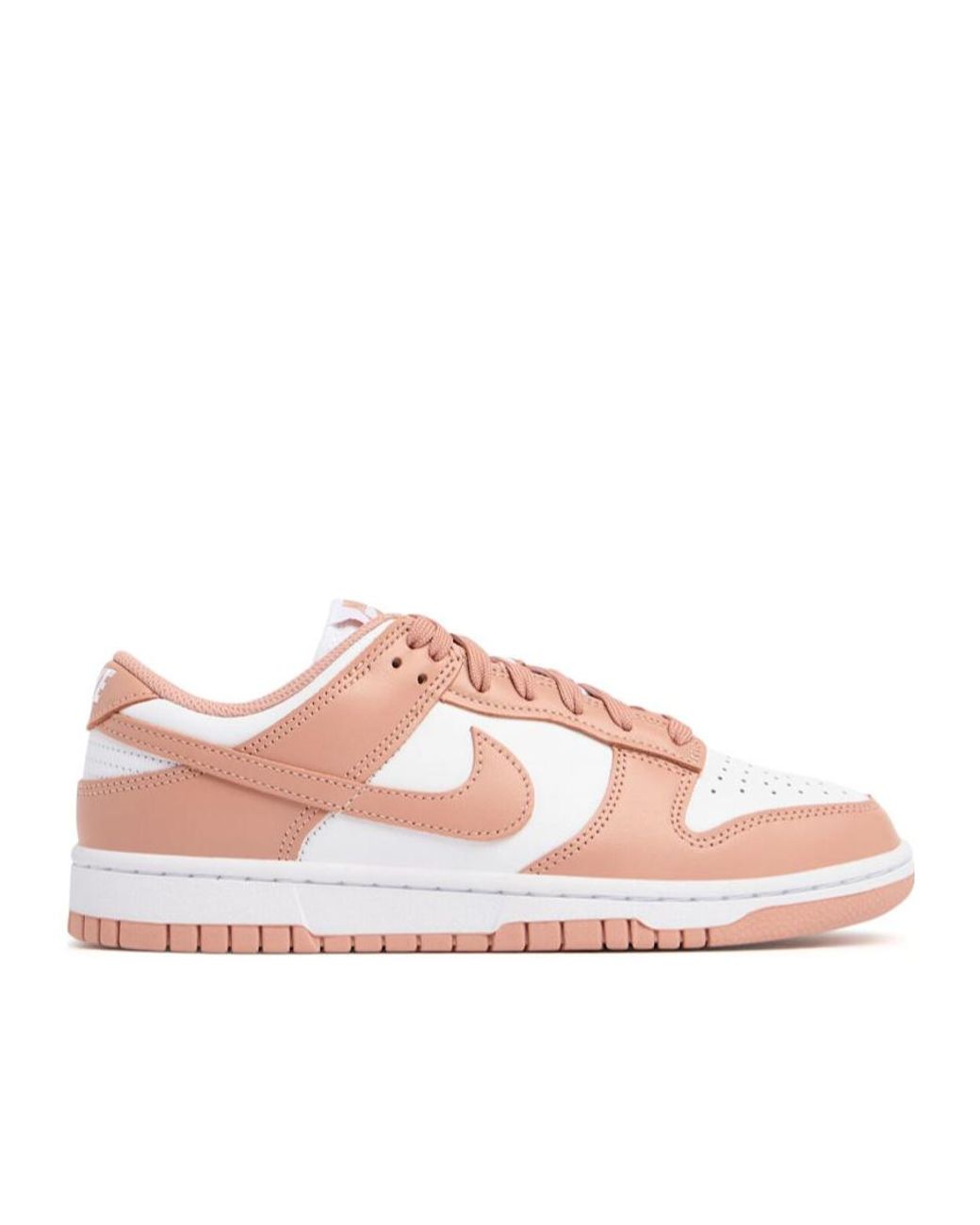 Nike Dunk Low-Cut Sneakers in Pink | Lyst