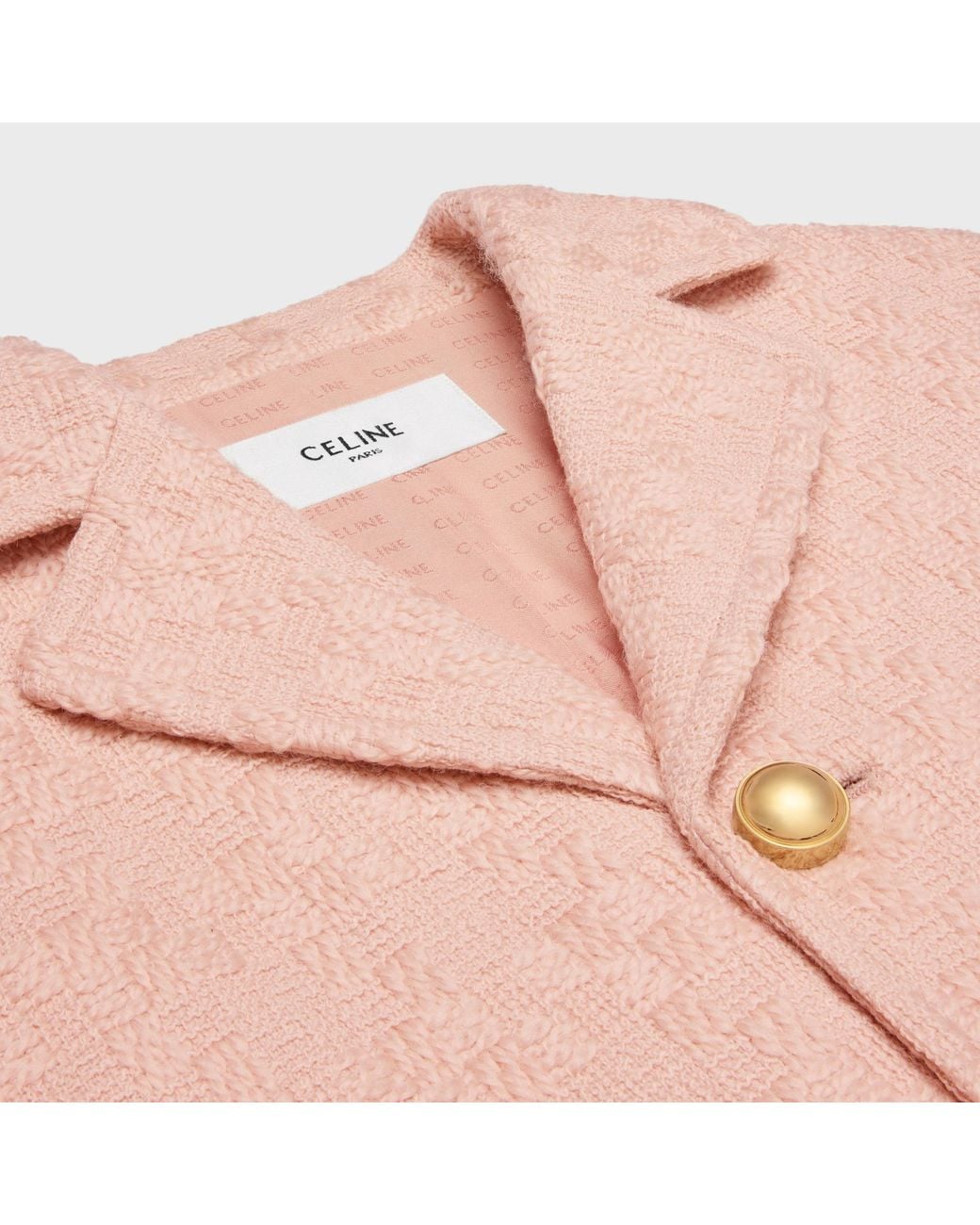 Celine Garance Jacket in Pink | Lyst