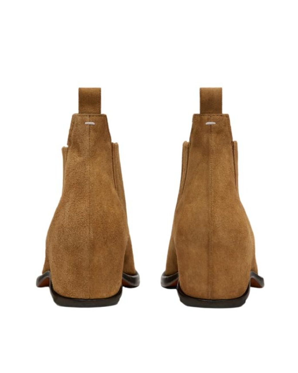 Maison Margiela Heel Less Ankle Boots in Brown for Men | Lyst UK