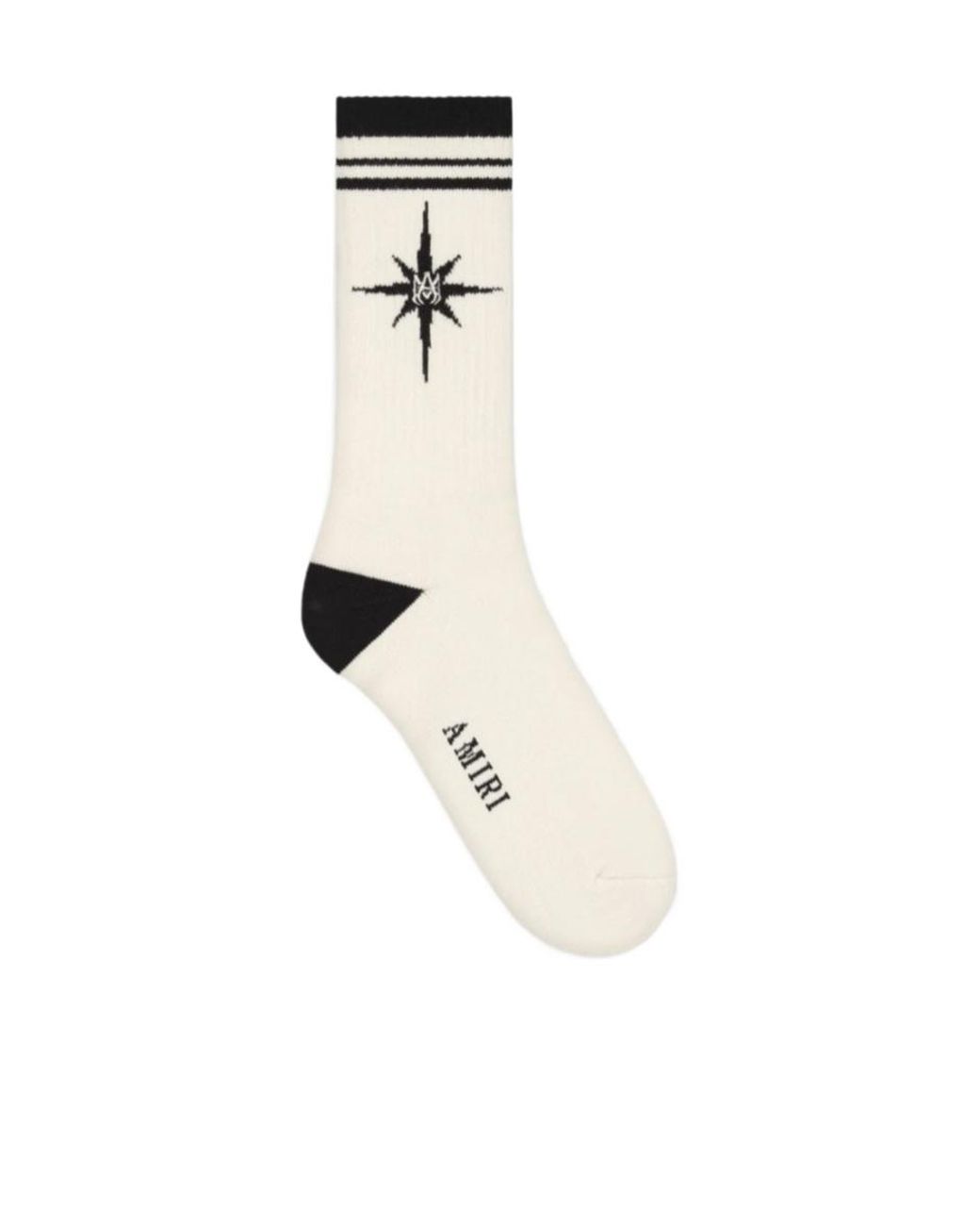Amiri Starburst Socks in White for Men | Lyst