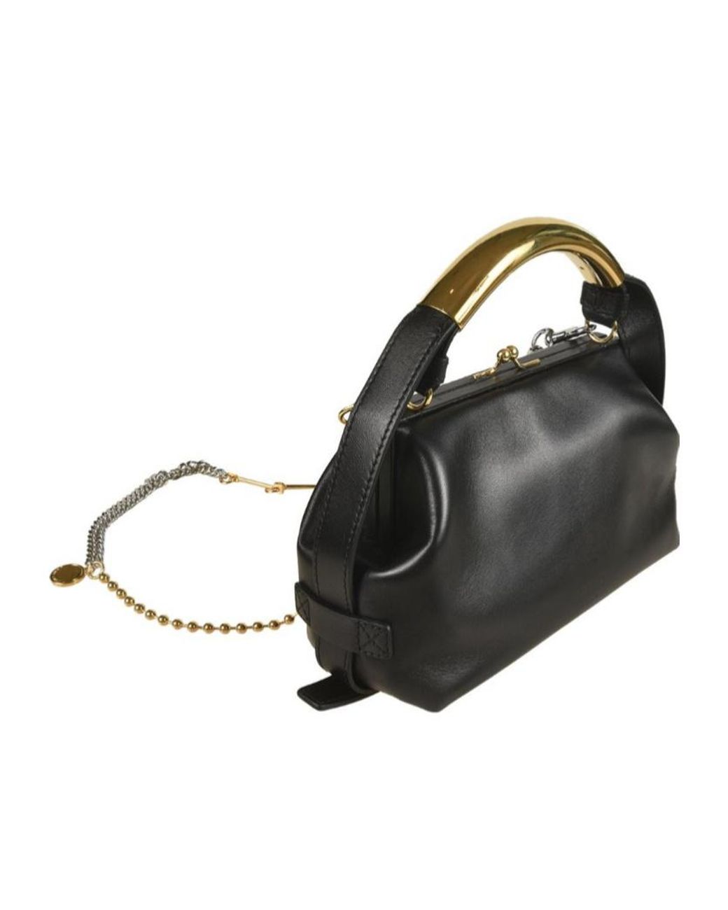 Moschino Kiss-Lock Tote Bag in Black | Lyst