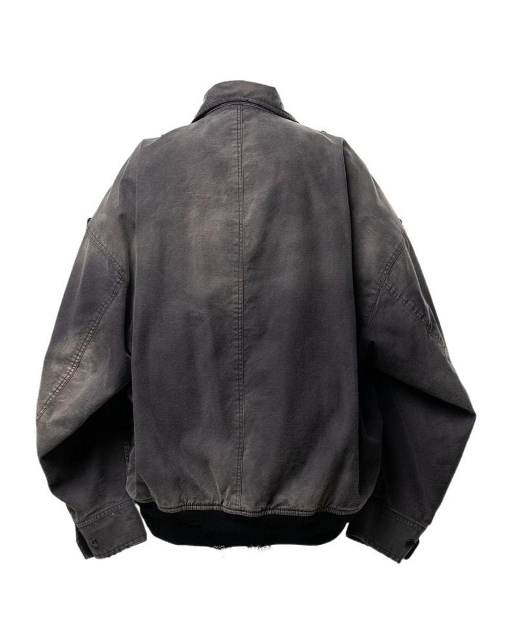 Maison Mihara Yasuhiro Sun Faded Like Military Jacket in Grey for Men ...