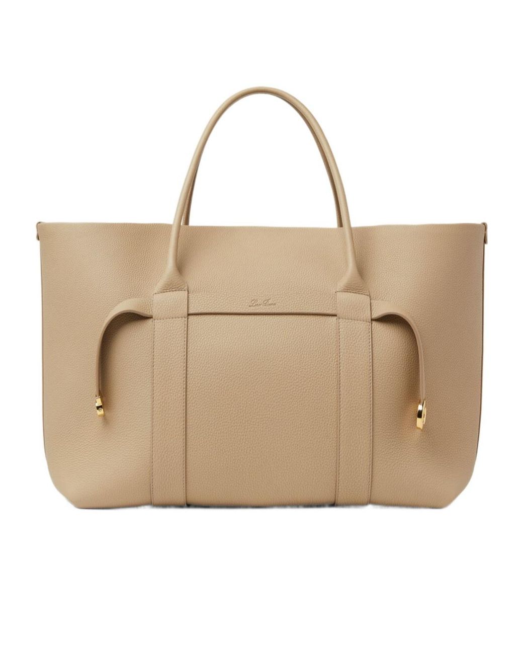 Loro Piana Ghiera Shopper Large in Natural | Lyst