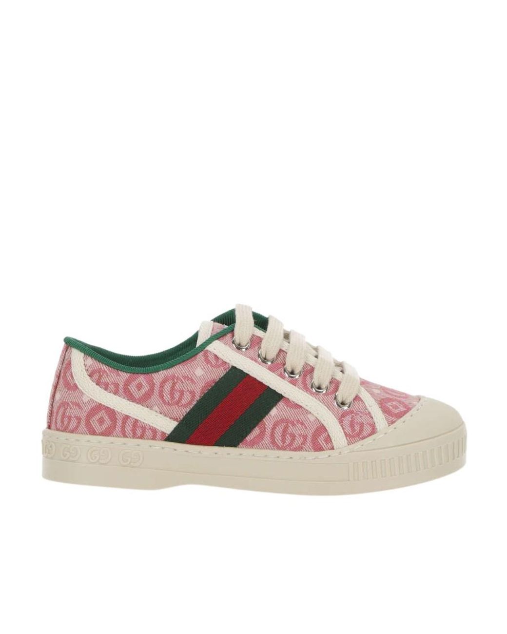 Gucci Gg 1977 Tennis Sneakers in Pink | Lyst Gucci Gg 1977 Tennis Sneakers in Pink | Lyst