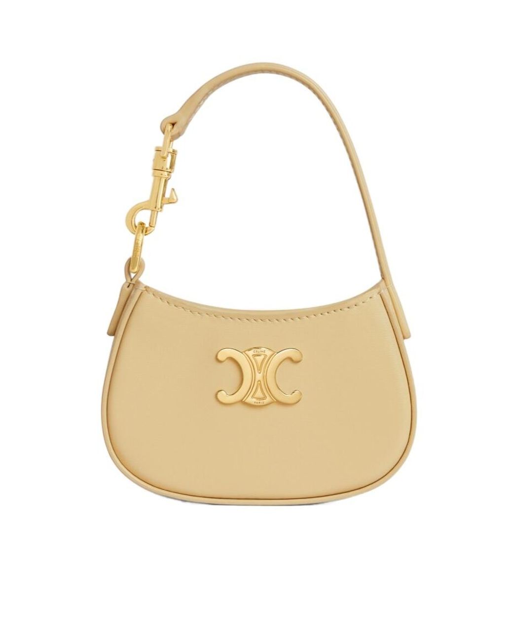 Celine Micro Tilly in White | Lyst