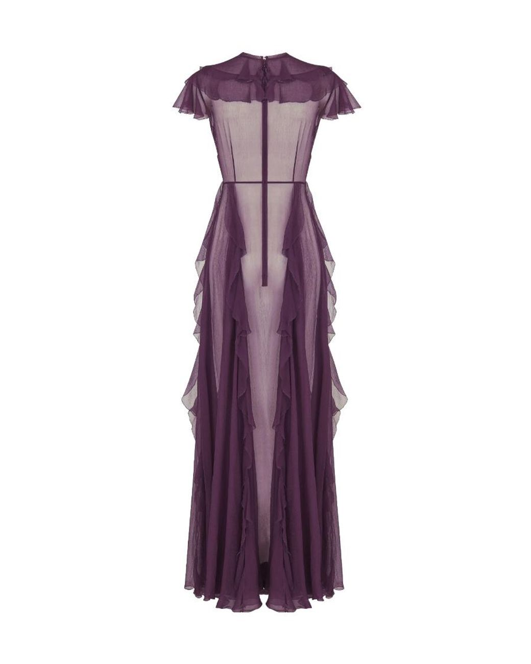 Dior Dream Long Dress in Purple | Lyst UK