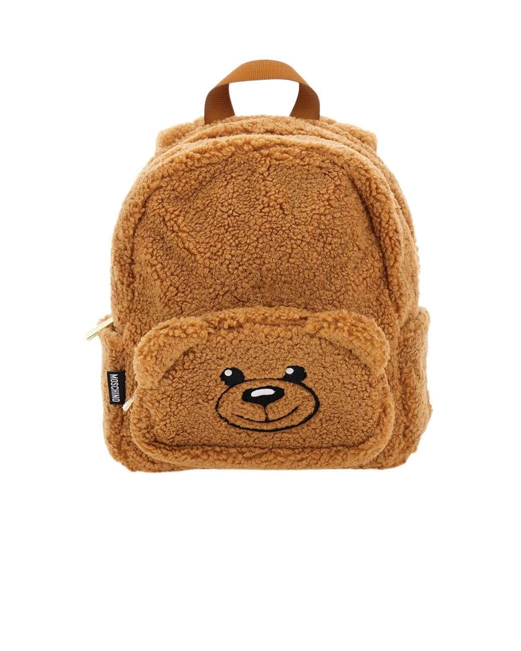 Moschino Teddy Bear Fleece-Texture Backpack in Brown | Lyst