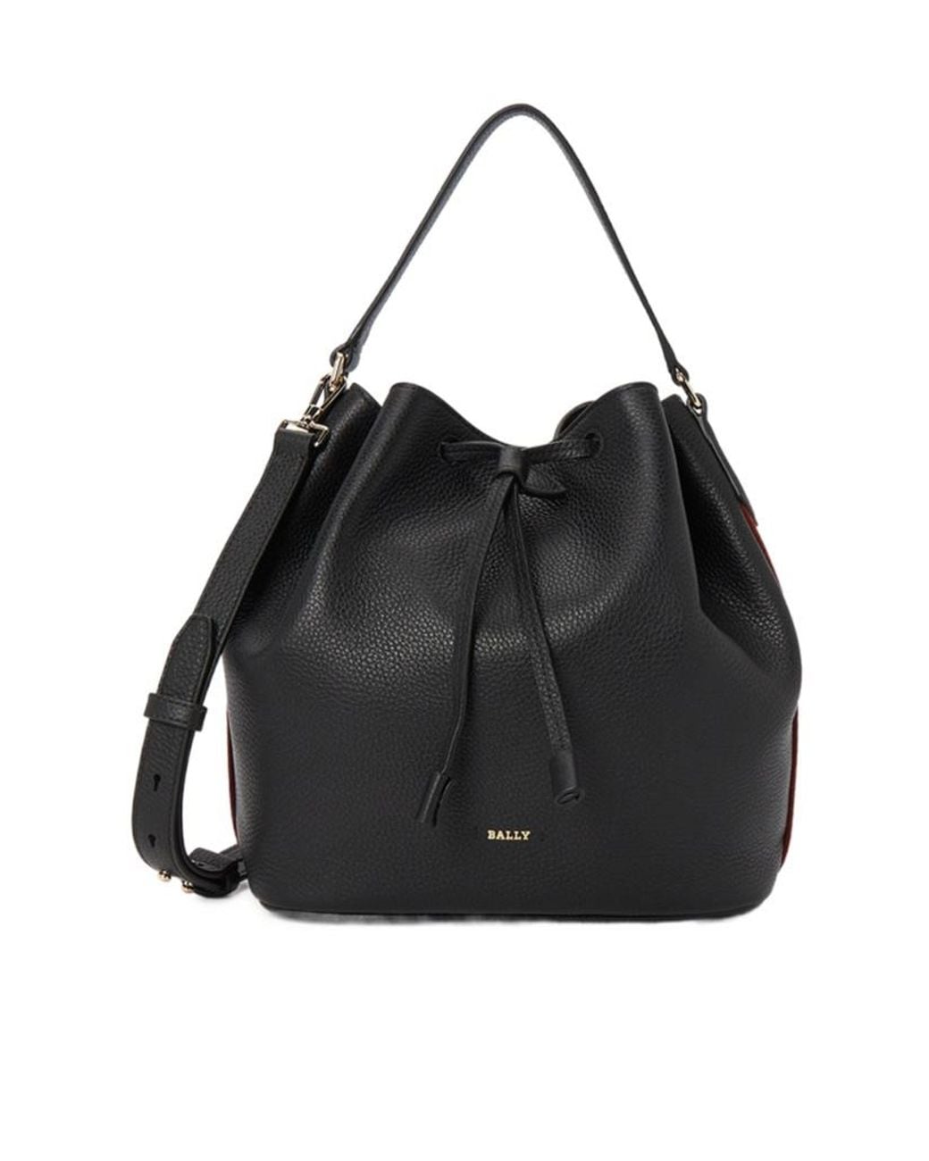 Bally Bucket Bag in Black | Lyst