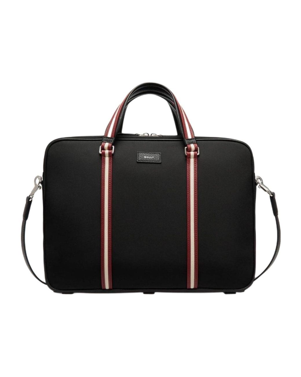 Bally Zipper Shoulder Bag in Black for Men | Lyst