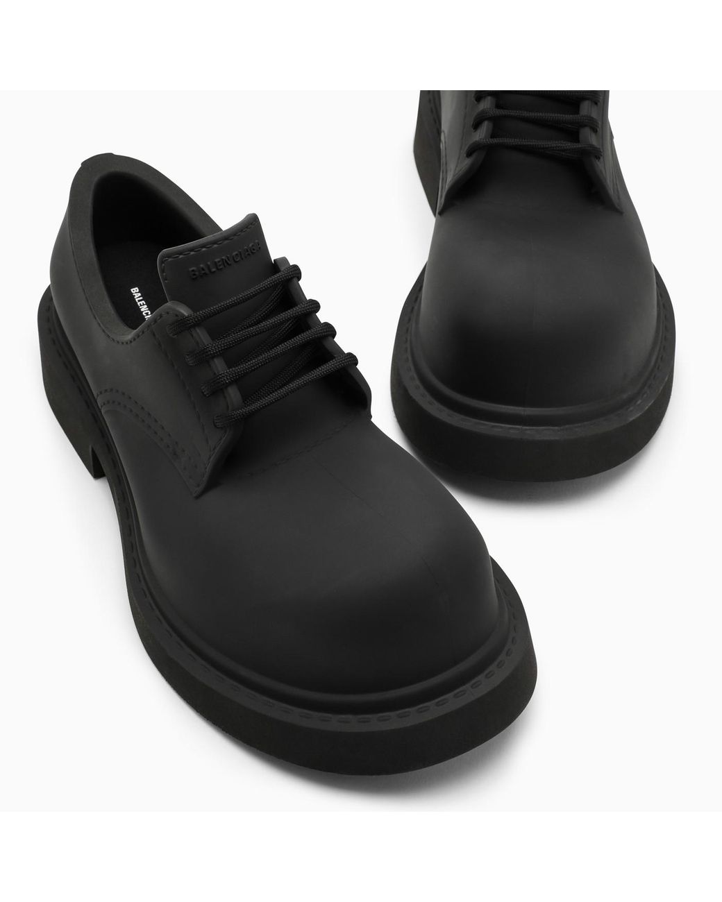 Balenciaga Steroid Derby Shoes in Black for Men | Lyst