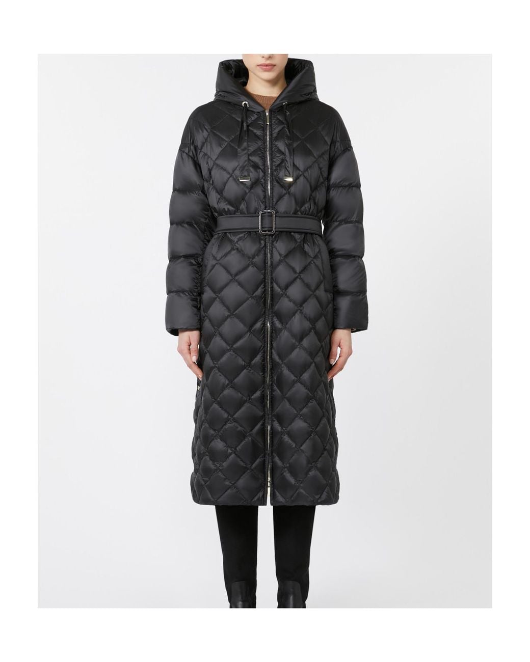 Max Mara The Cube Trepar Down Jacket in Black | Lyst