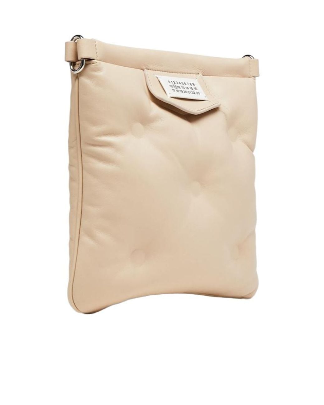 Maison Margiela Glam Slam Logo Patch Tote Bag in Natural for Men | Lyst