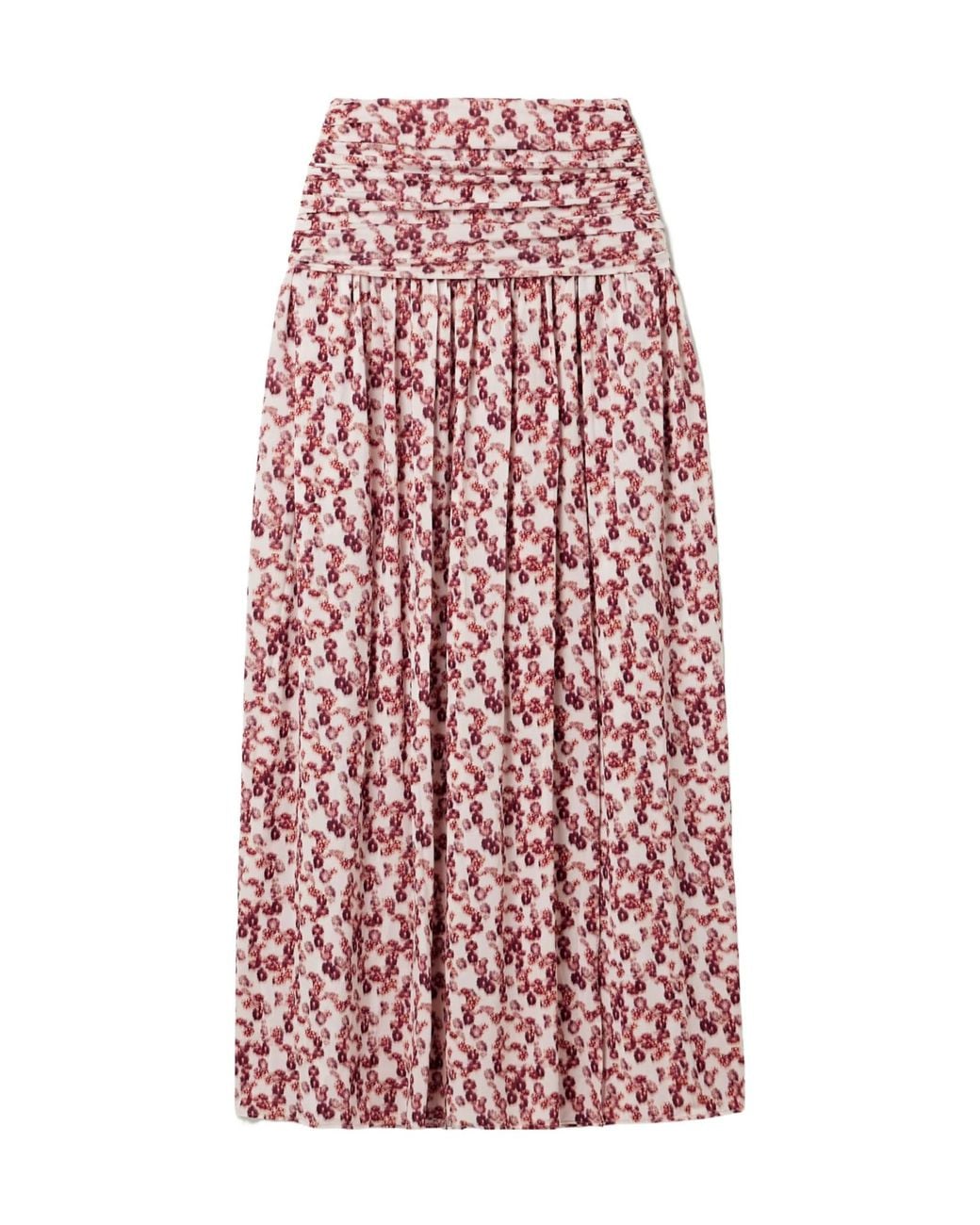 Isabel Marant Gwendy Skirt in Red | Lyst