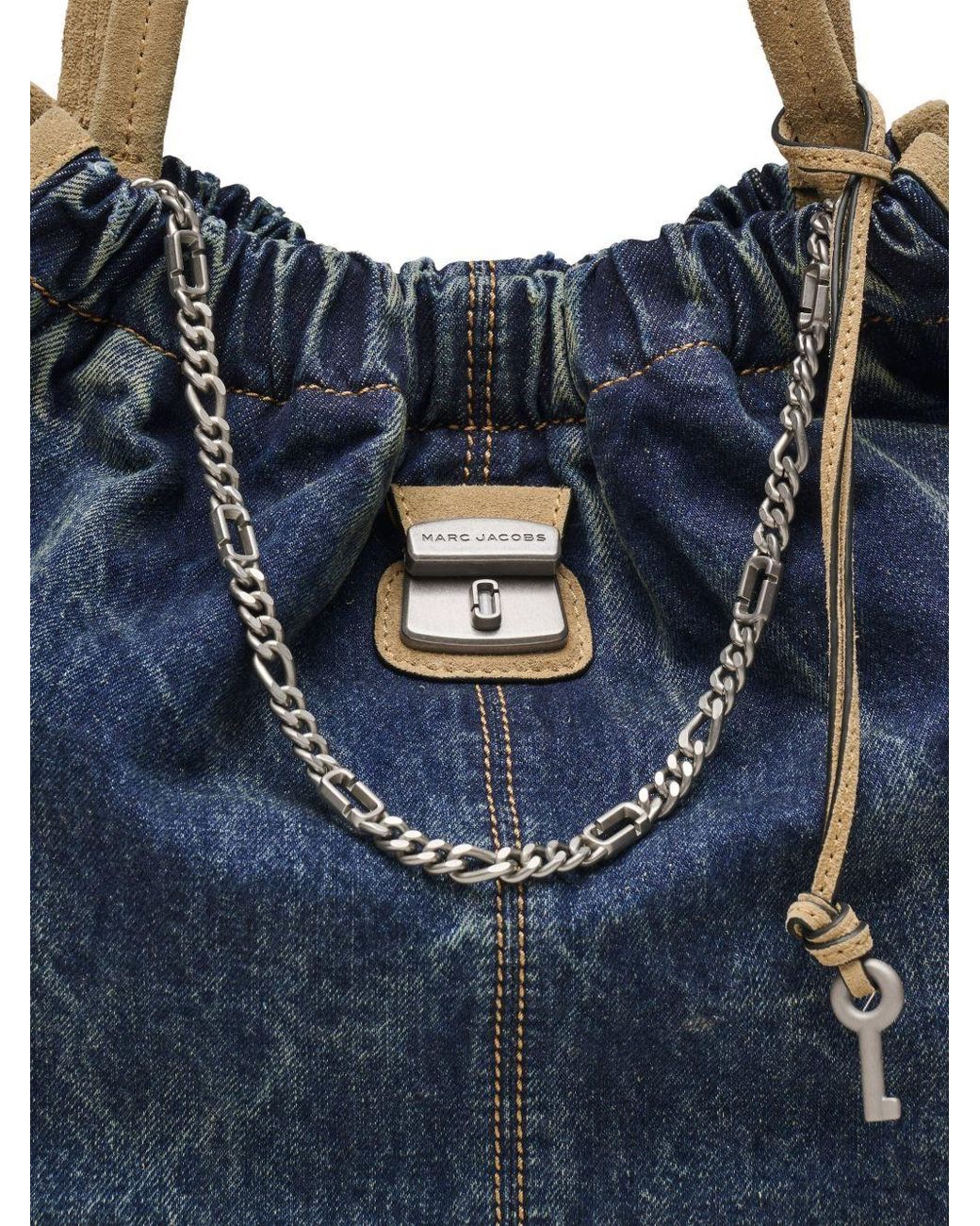 Marc Jacobs Cristina Chain Tote Bag in Blue | Lyst