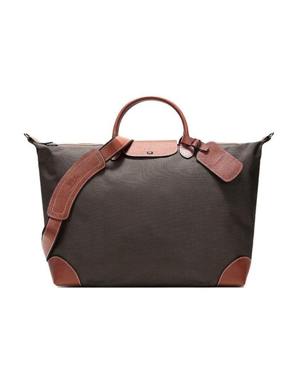 Longchamp Large Boxford Travel Bag in Brown | Lyst