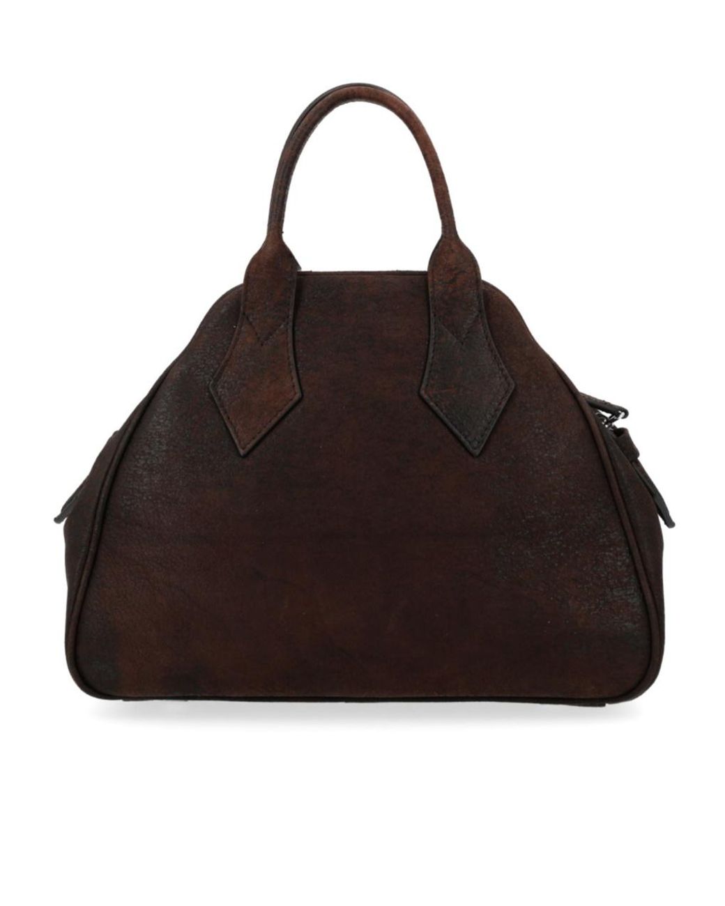 Vivienne Westwood Structured Top Handle Shoulder Bag in Black | Lyst