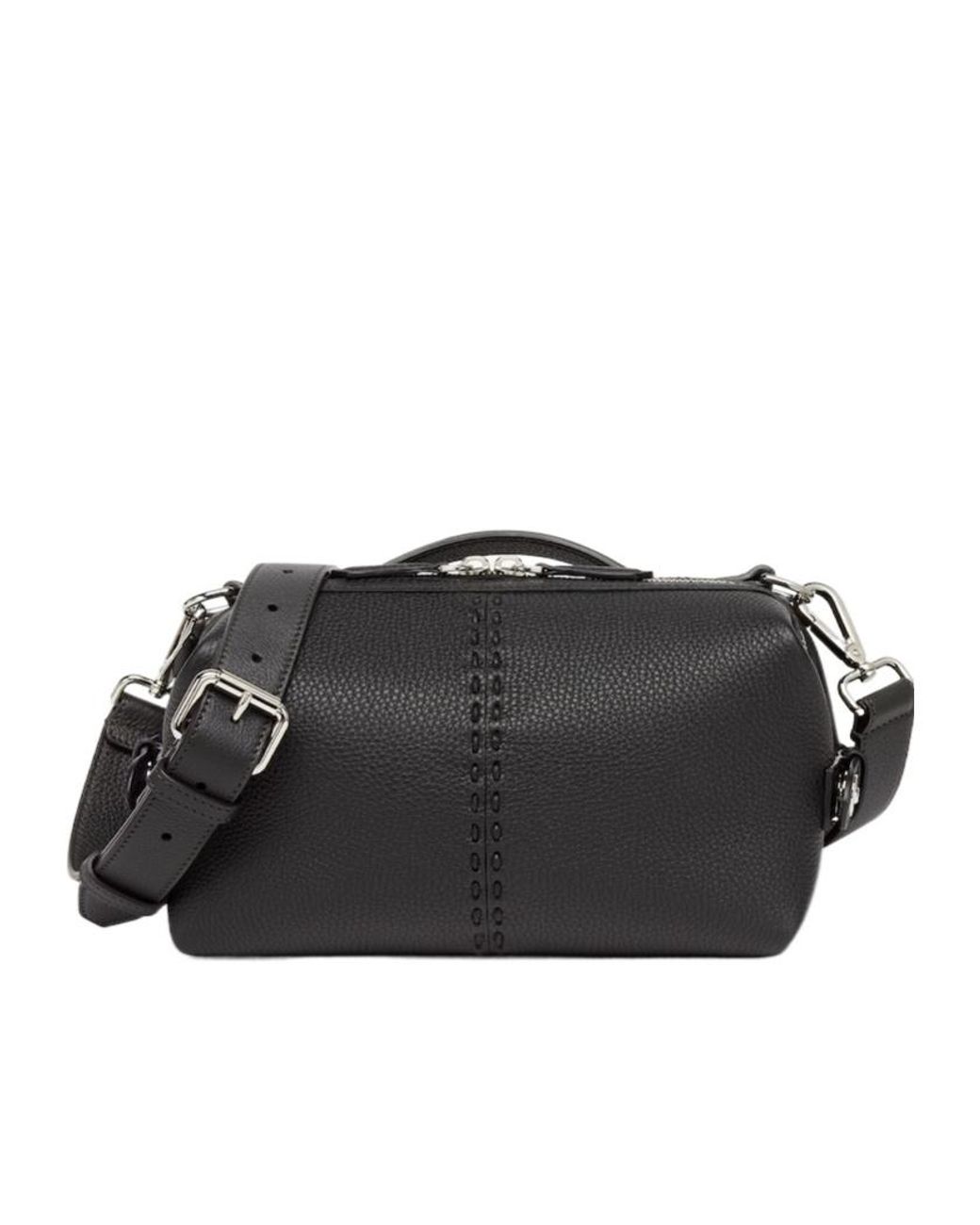 Fendi Selleria Small Shoulder Bag in Black for Men | Lyst