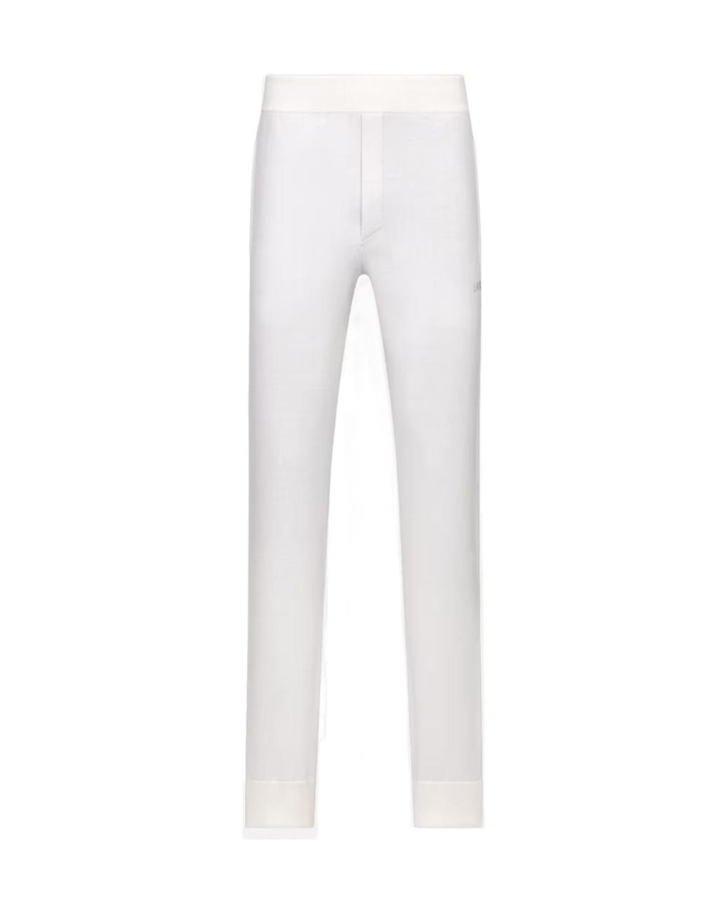 Dior Logo Details Cashmere Sweatpants in White for Men | Lyst