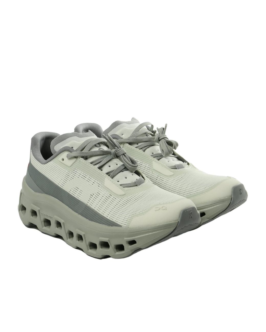 On Shoes Cloudmonster Void Lace-Up Sneakers in Grey | Lyst UK