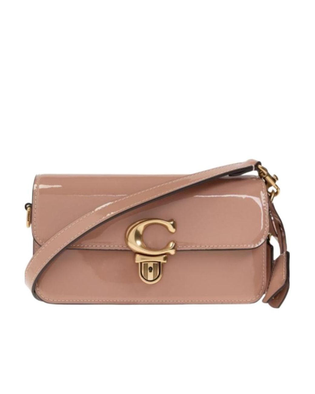 COACH Studio Shoulder Bag in Brown | Lyst