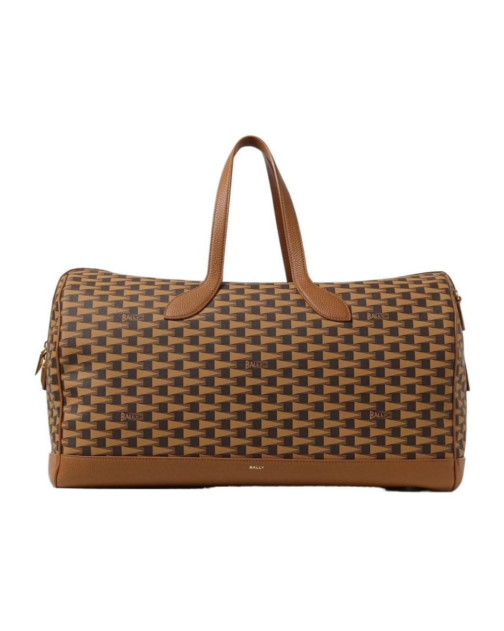 Bally Logo Travel Bag in Brown for Men | Lyst
