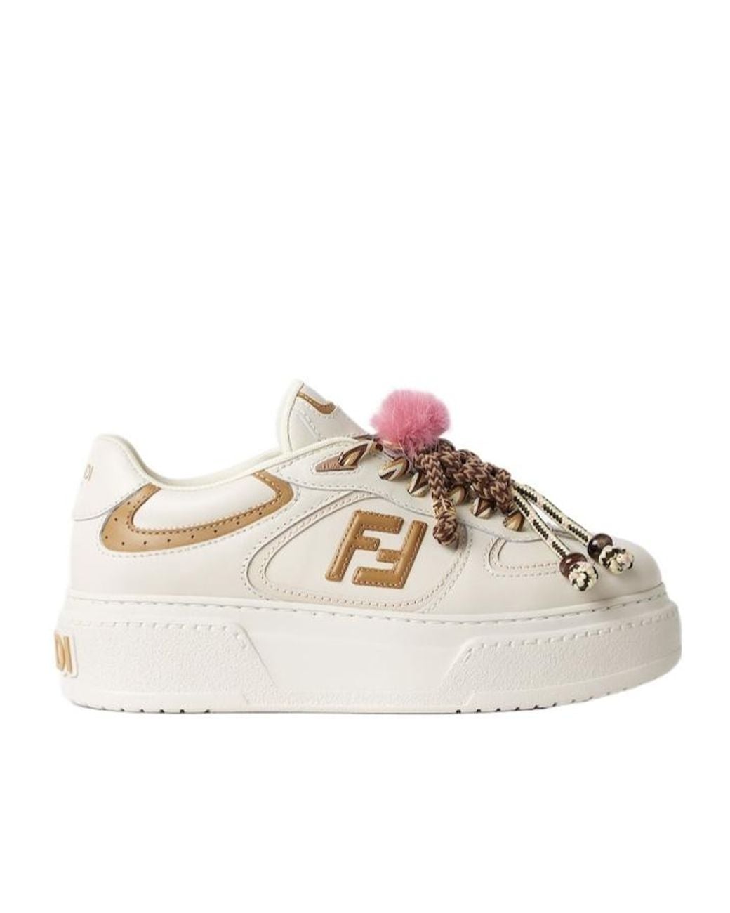 Fendi Match Low-Top Sneakers | Lyst