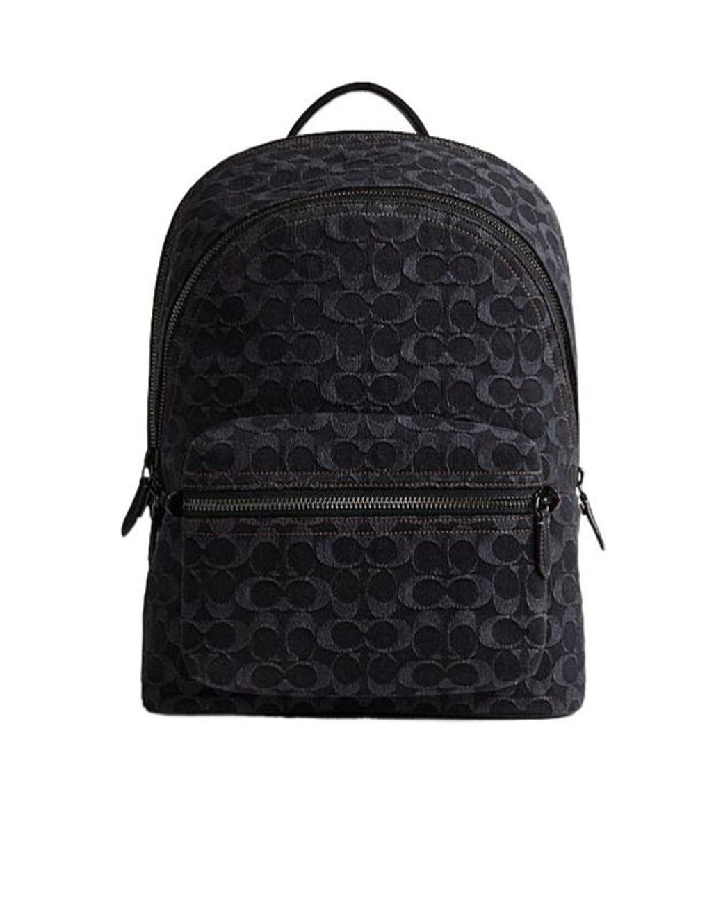 COACH Adjustable Shoulder Strap Backpack in Black for Men | Lyst