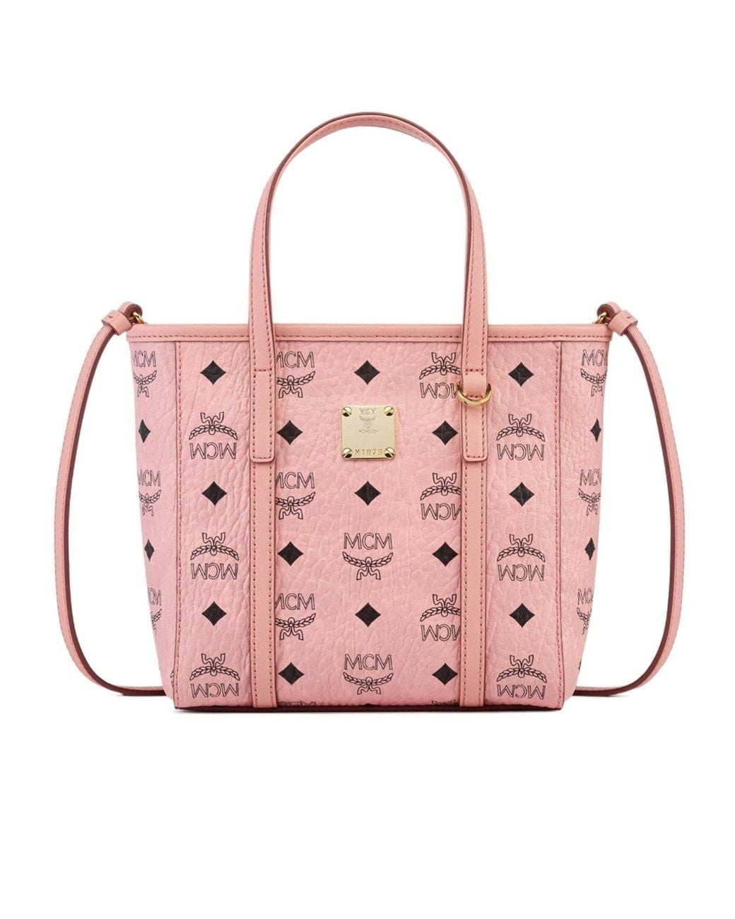 MCM Toni Tote Bag in Pink | Lyst