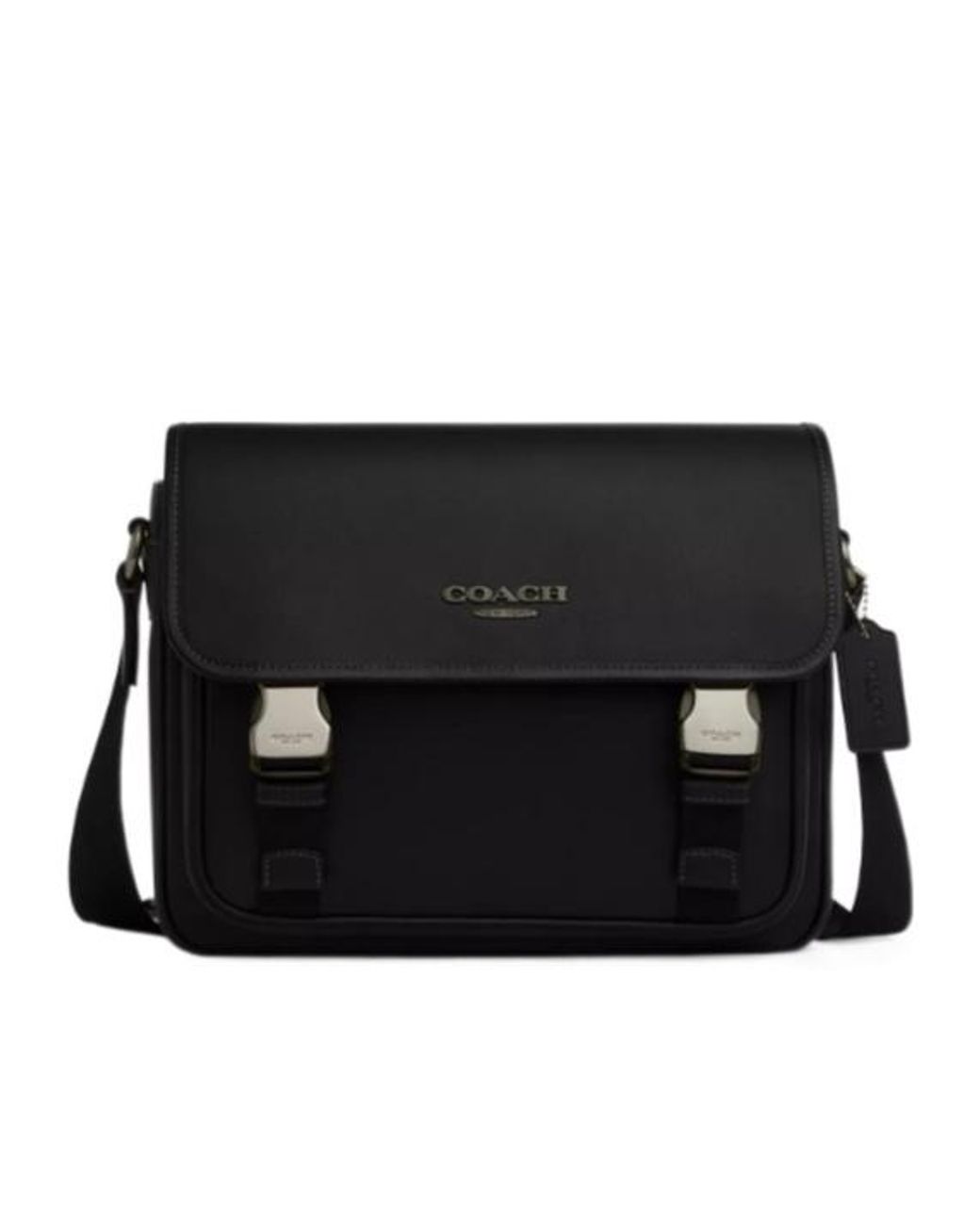 COACH Clamshell Crossbody Bag in Black for Men | Lyst
