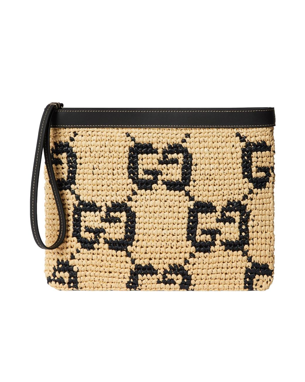 Gucci Gg Clutch Bag in Metallic | Lyst