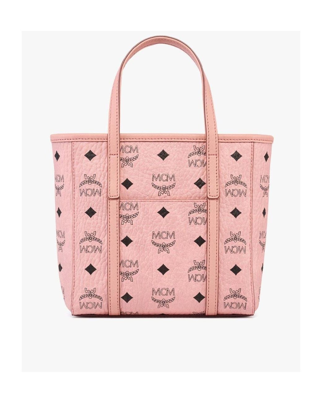 MCM Toni Tote Bag in Pink | Lyst