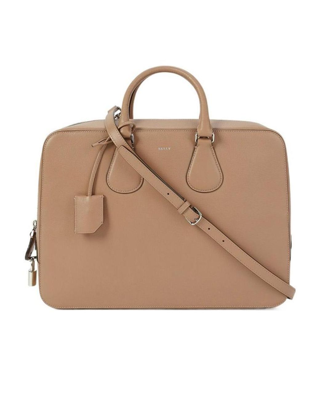 Bally Logo Cross-Body Bag in Natural for Men | Lyst