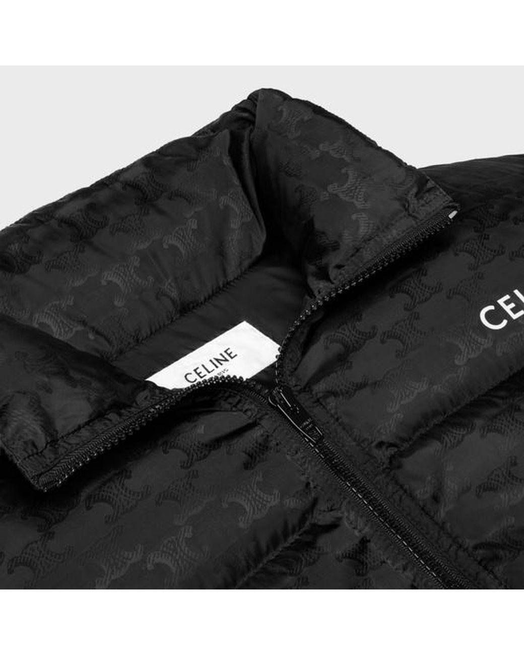 Celine Down Jacket in Black for Men | Lyst