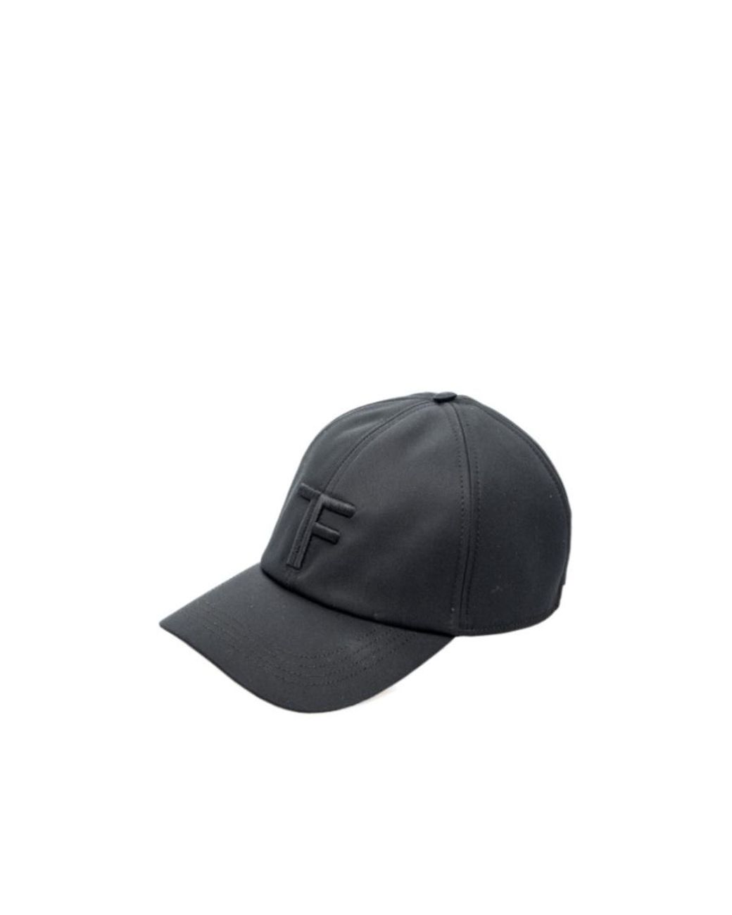 Tom Ford Logo Cap in Gray for Men | Lyst