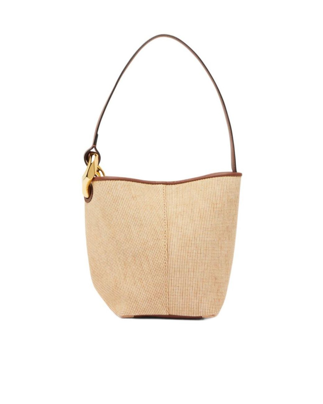 JW Anderson Small Corner Bucket. Bag in White | Lyst