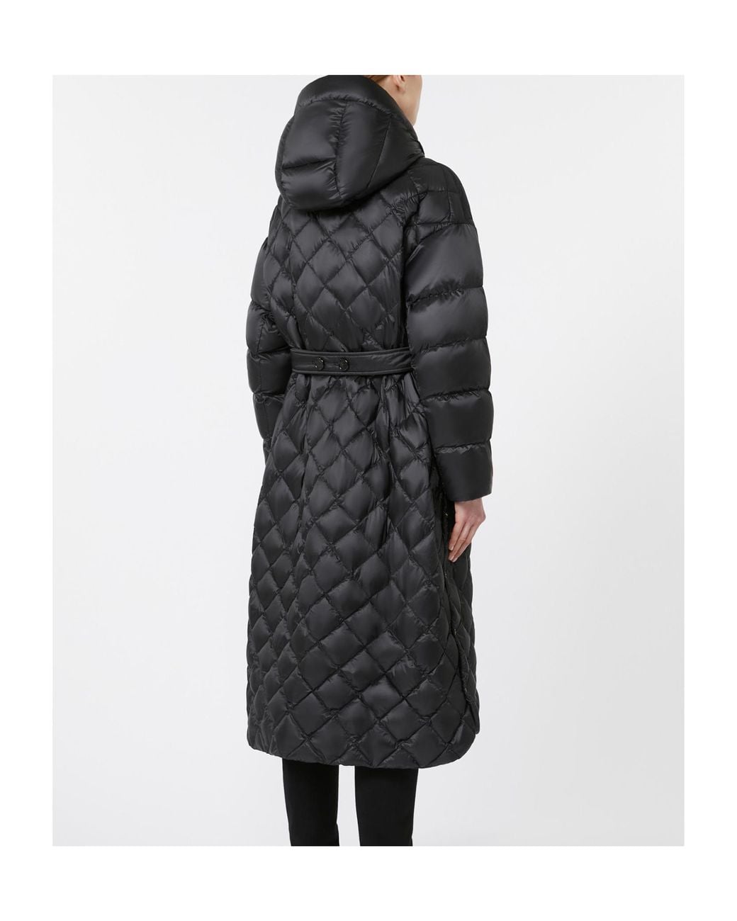 Max Mara The Cube Trepar Down Jacket in Black | Lyst