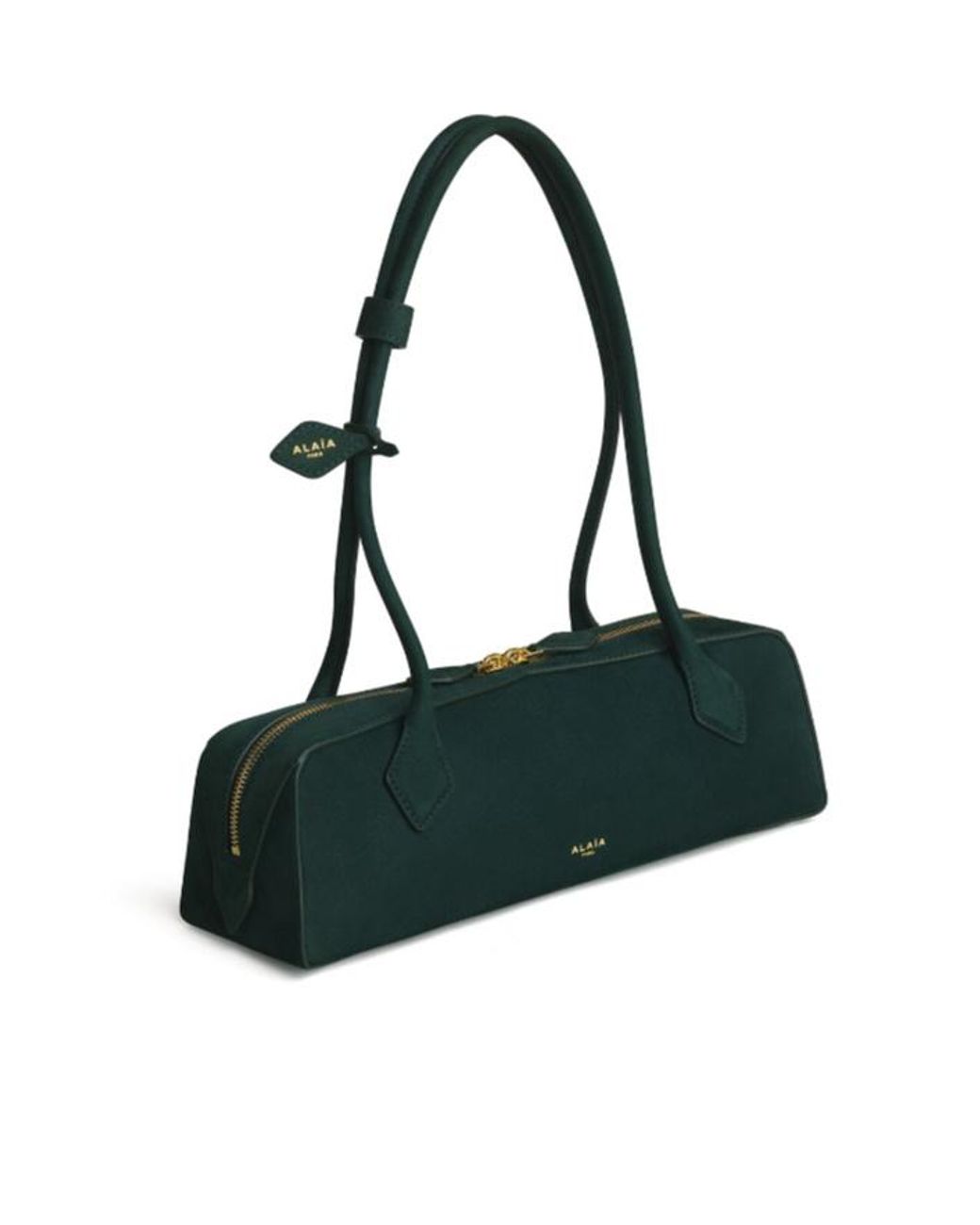 Alaïa Le Teckel Medium Bag in Green | Lyst